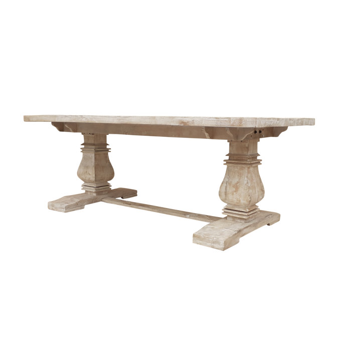 Wade Logan® Aryhanna Solid Wood Dining Table | Wayfair