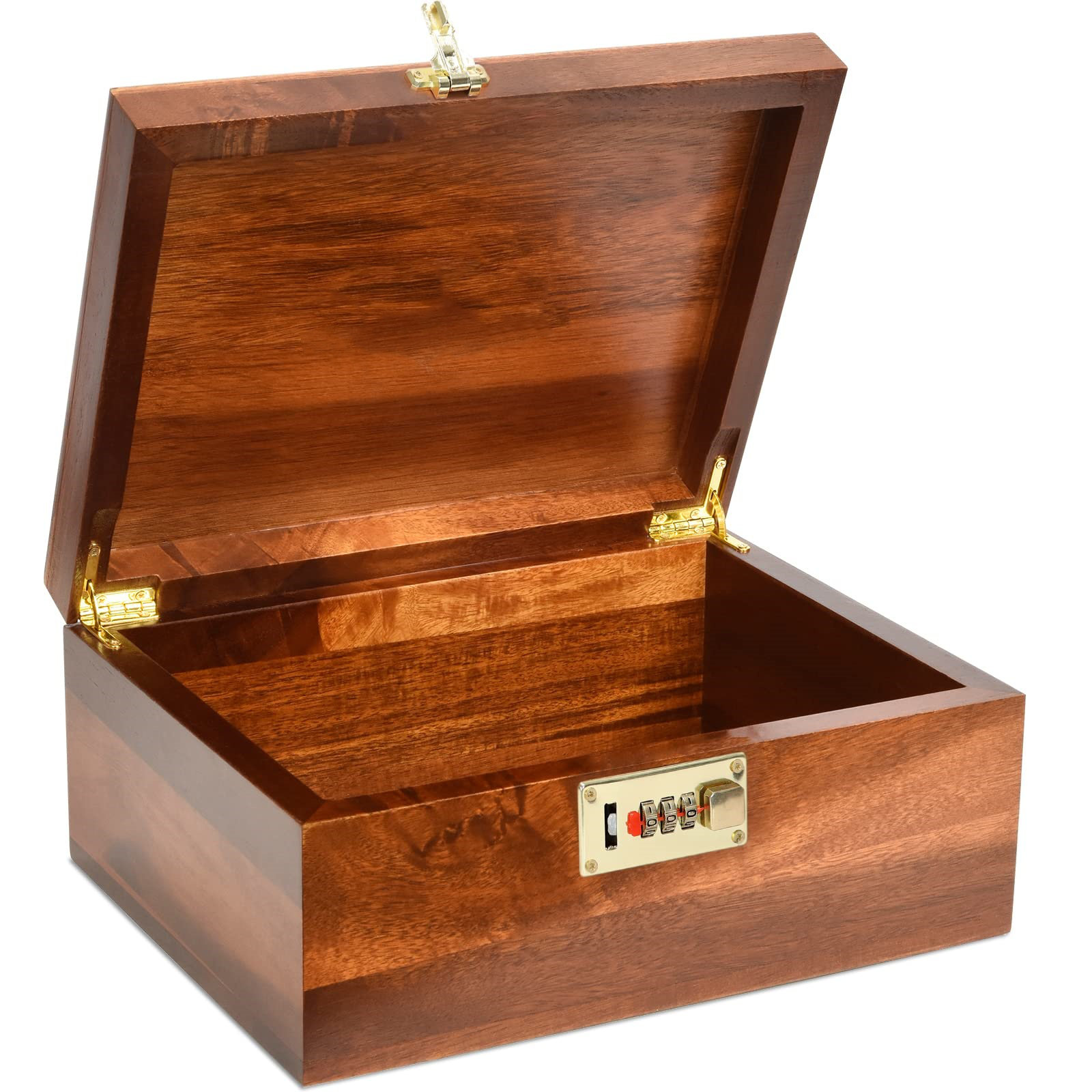 Loon Peak Handmade Acacia Wood Decorative Storage Box - Wayfair Canada