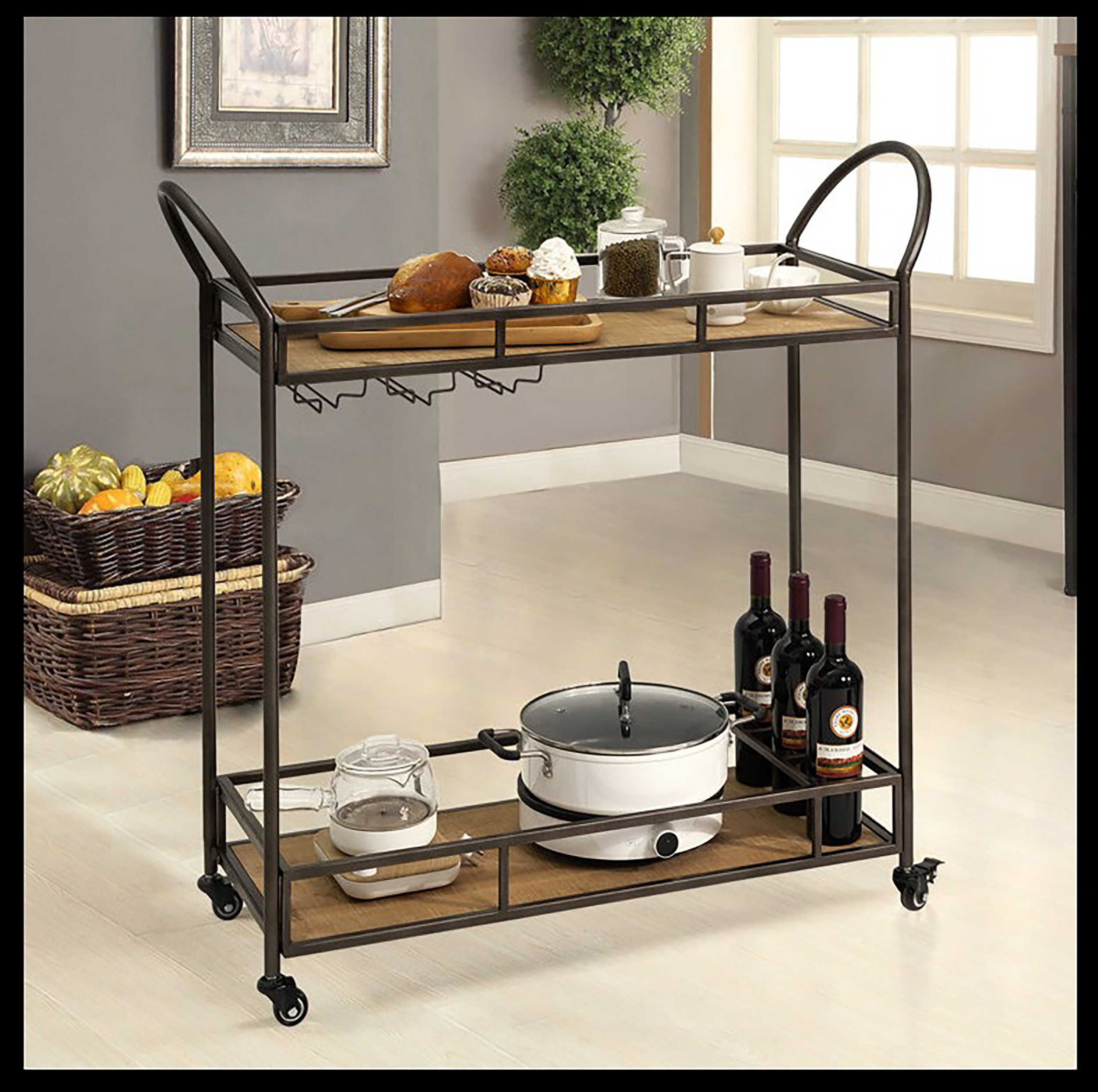 17 Stories Bar Cart - Wayfair Canada