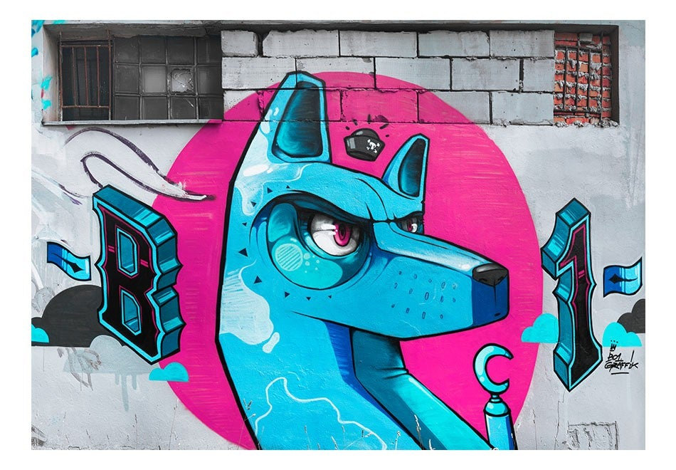 Trinx Wallpaper - Graffiti Street Art - City Guard - Wayfair Canada