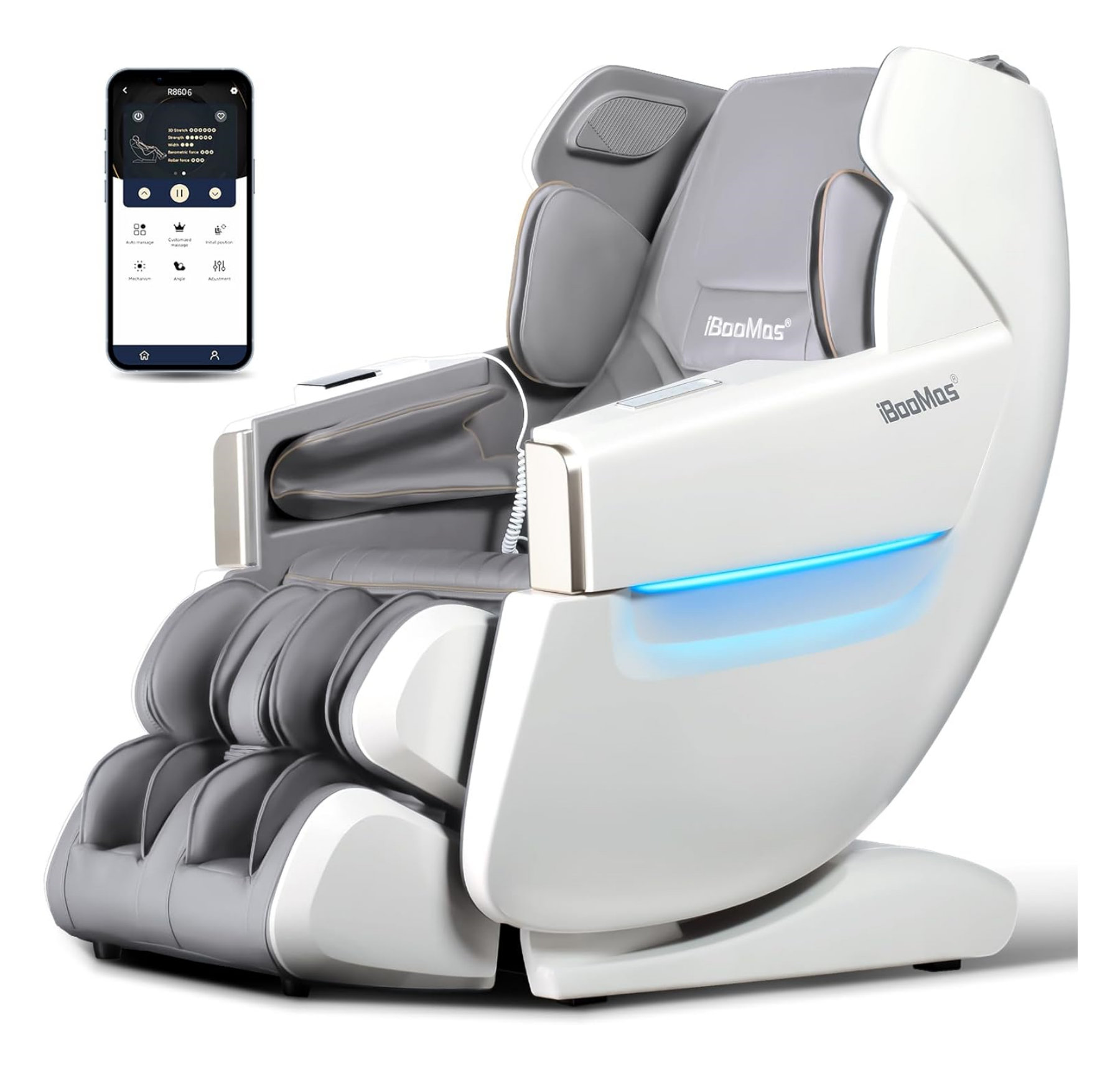 Inbox Zero 3D Full Body Massage Chair With SL Track Zero Gravity Body ...