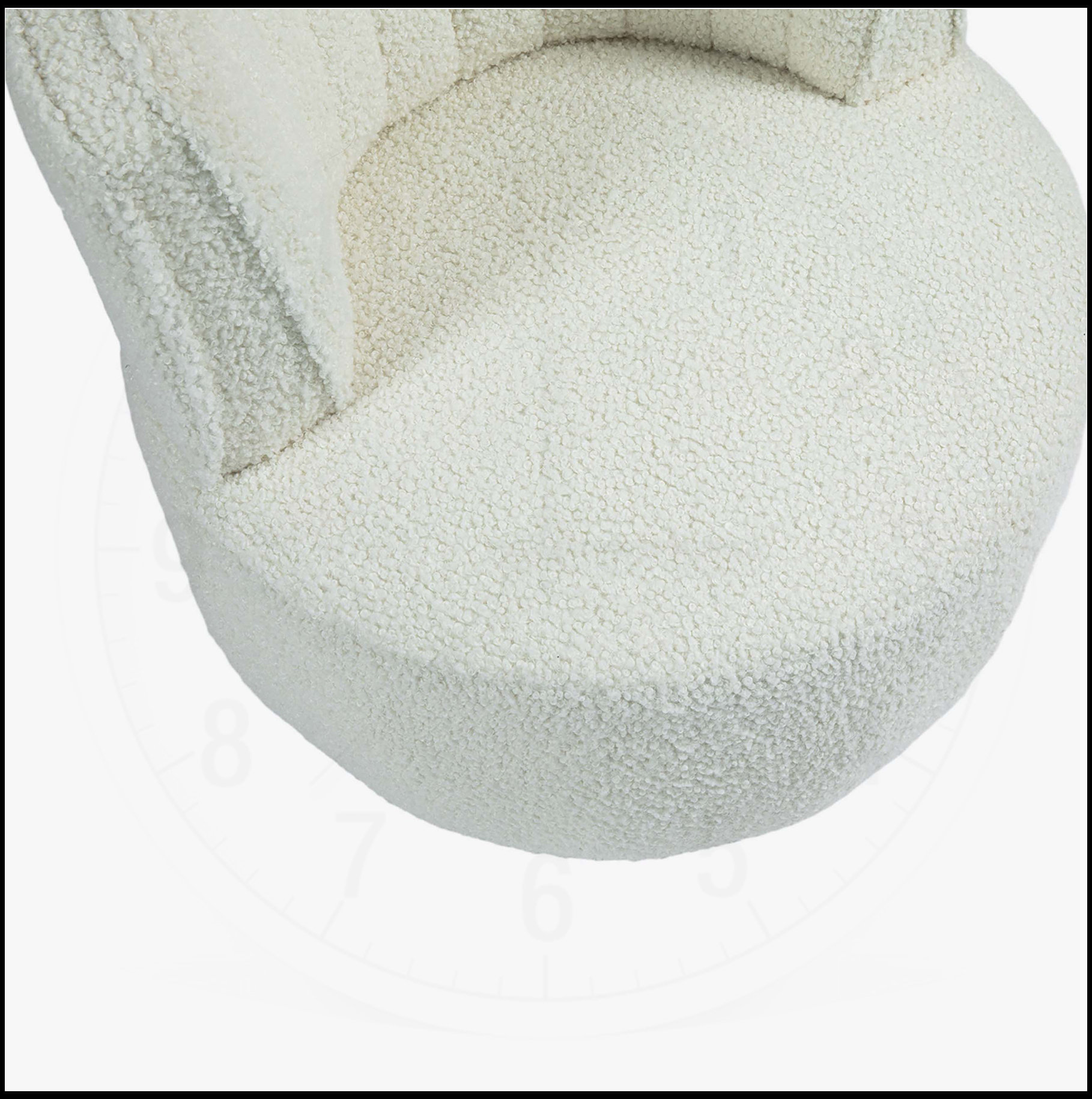 Latitude Run® 360 Degree Swivel Cuddle Barrel Accent Sofa Chairs, Round ...