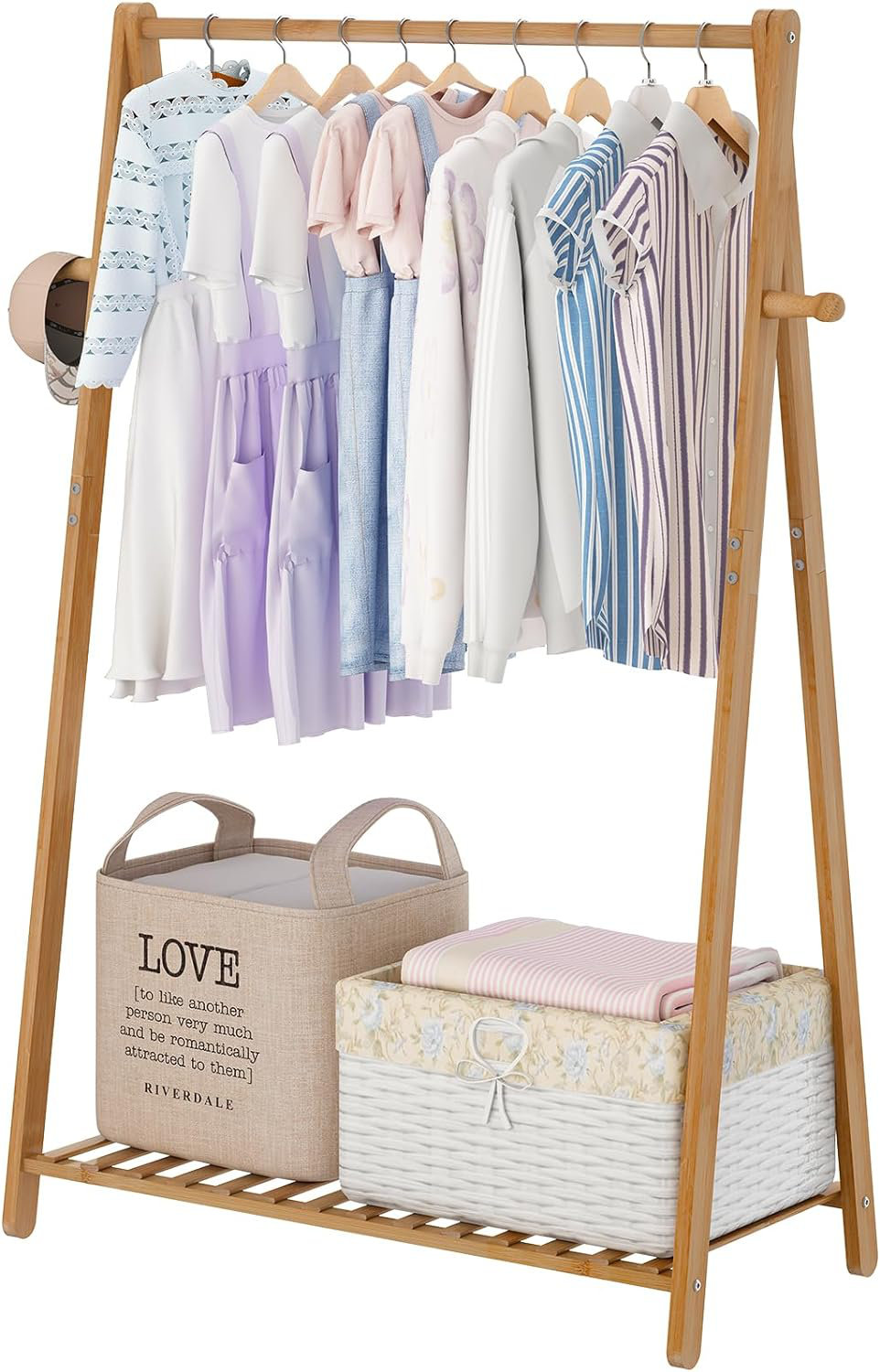 Rebrilliant Small Clothes Hanging Racks Kids Clothing Garment Racks ...