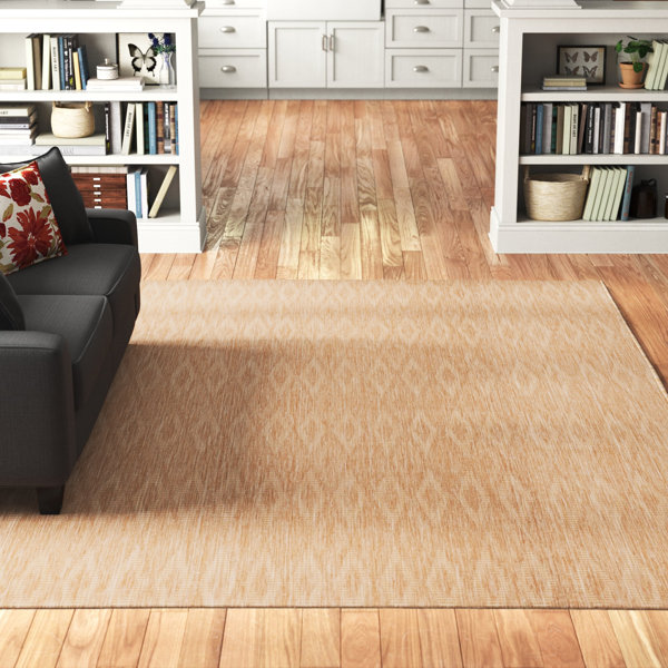 Lark Manor Ajacia Natural Indoor/Outdoor Area Rug & Reviews | Wayfair