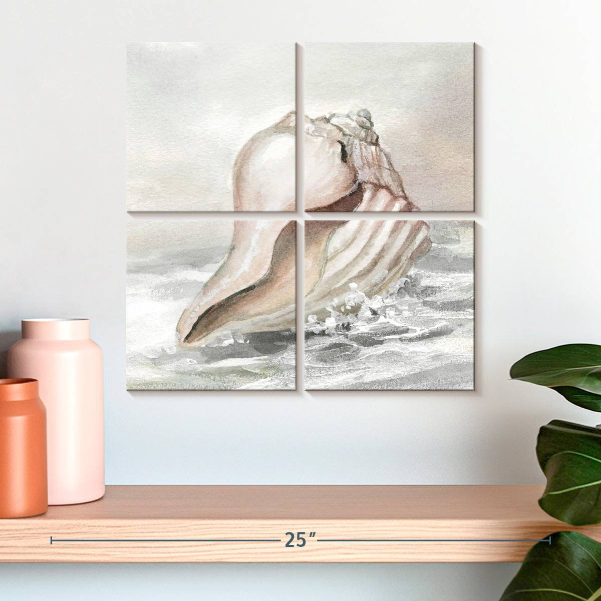 Elephant Stock Shell Washed Ashore II | Wayfair