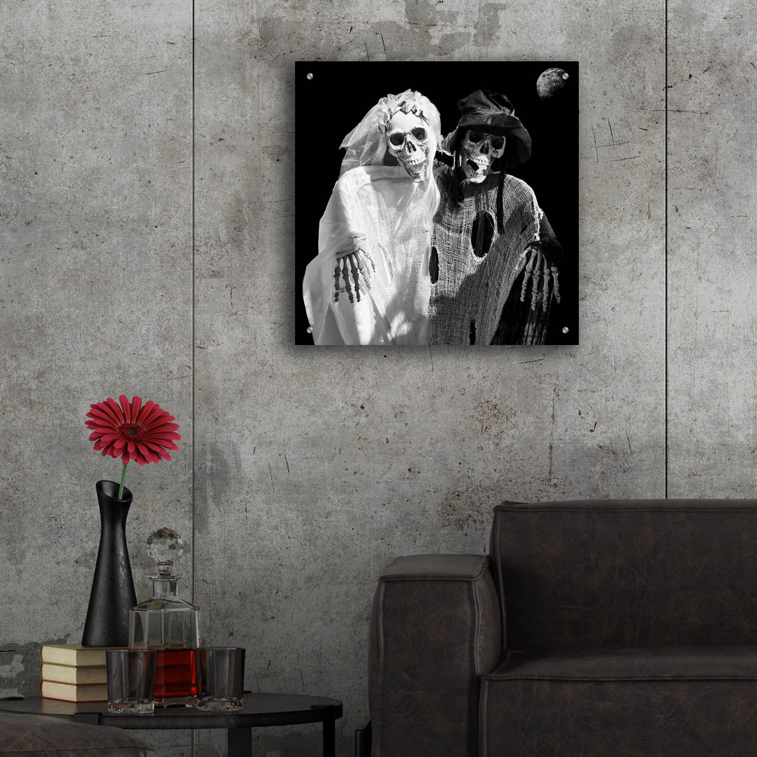 Trinx 'Newlyweds' by Decent Exposures Acrylic Glass Wall Art | Wayfair