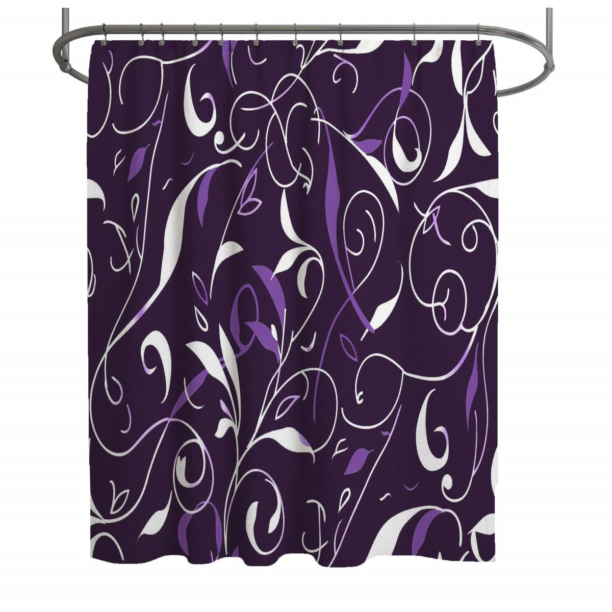 Visiondecor Floral Shower Curtain Art Bathroom Decor Wayfair