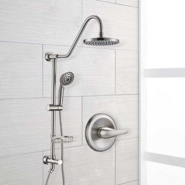 INLE With hand shower system (including rough-in valve) - Wayfair Canada