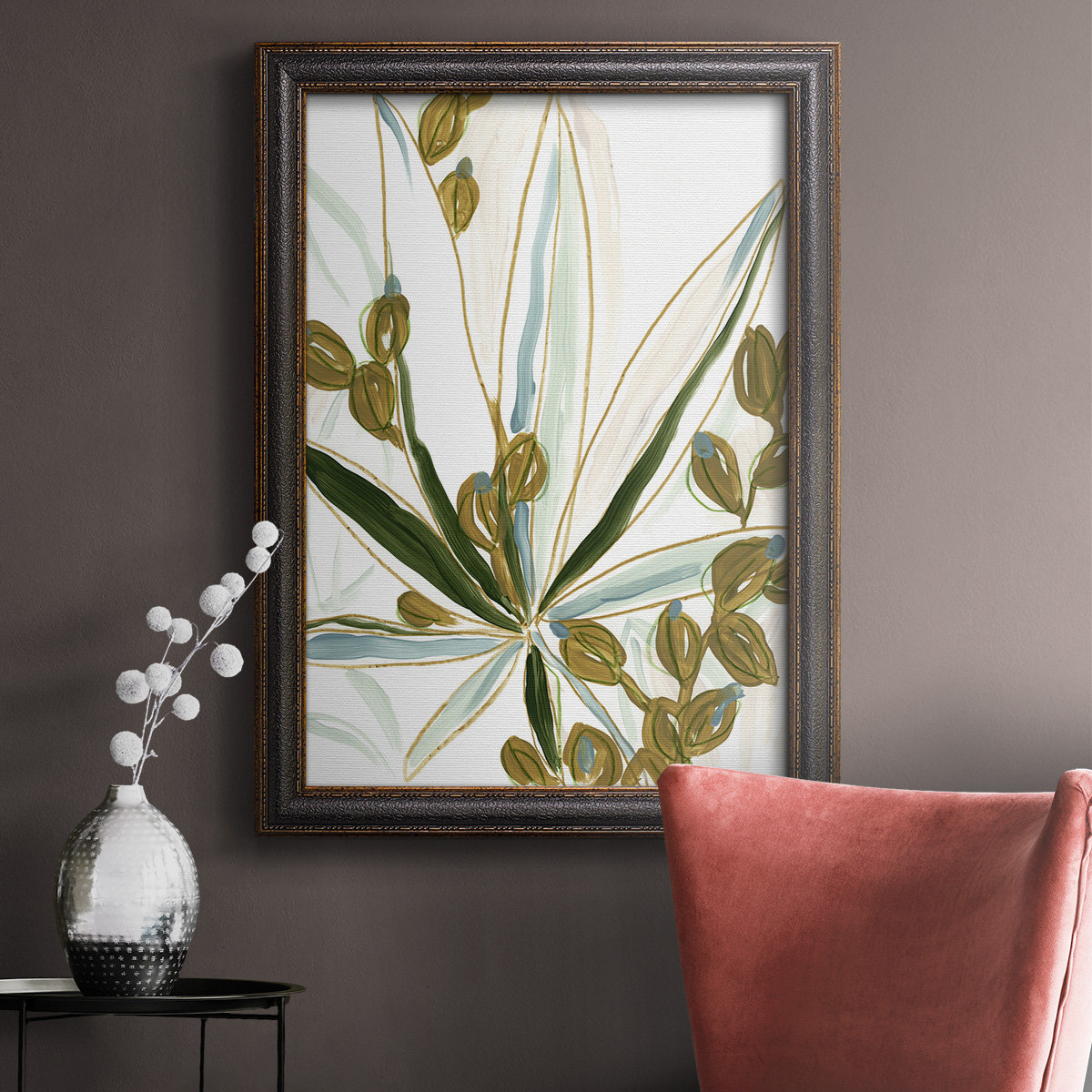 Bay Isle Home™ Tropical Impromptu IV Premium Framed Canvas- Ready To ...