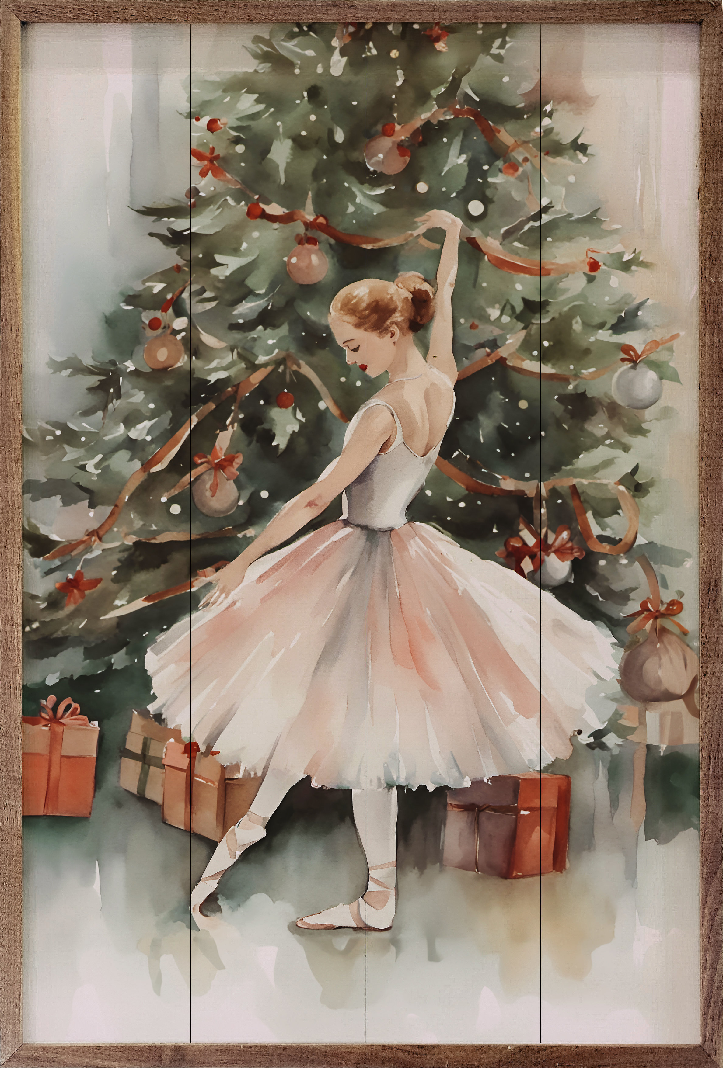 The Holiday Aisle® Dancer By Christmas Tree | Wayfair