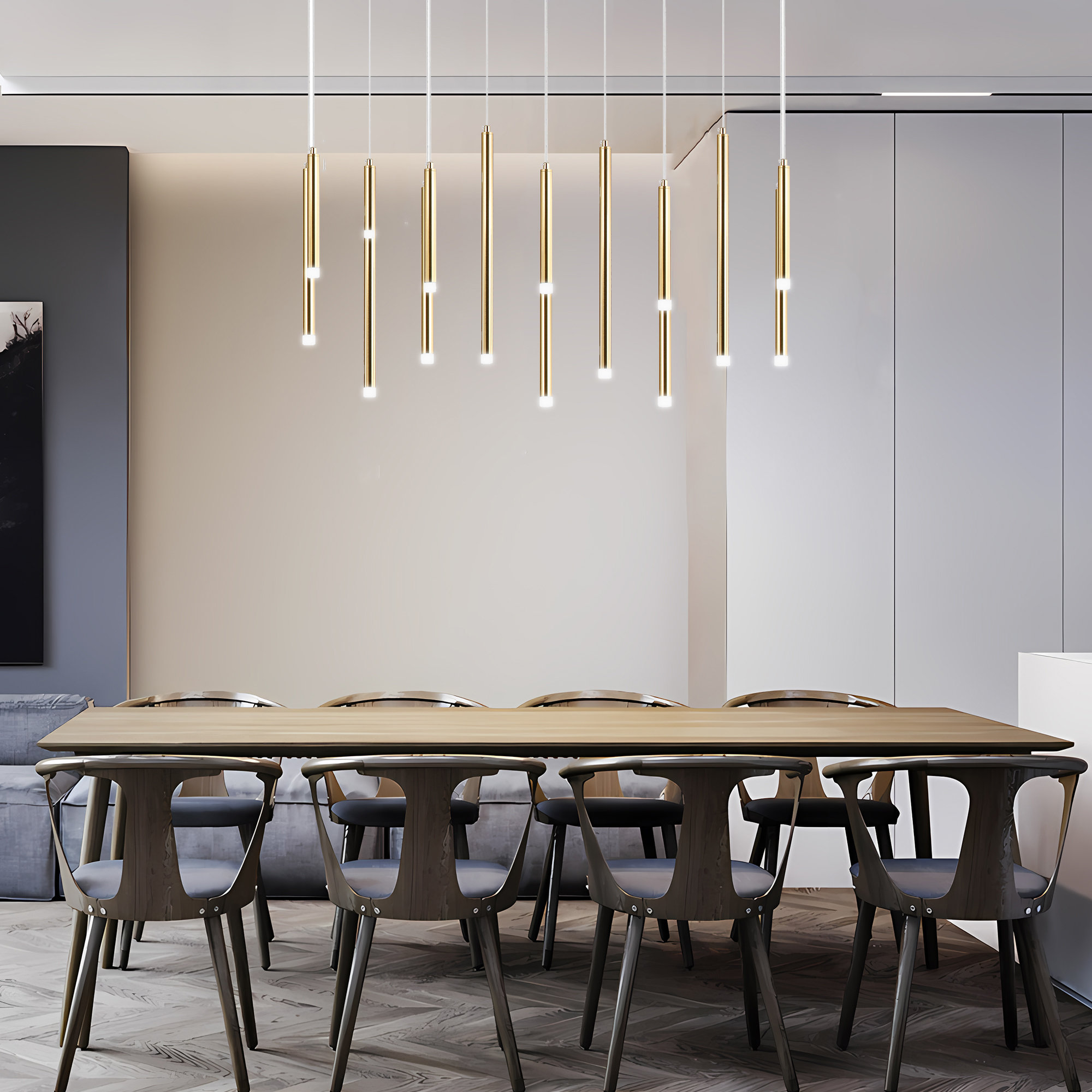 Mercer41 Genia 14 - Light A Tube Flute Integrated LED Led Linear 3000K ...