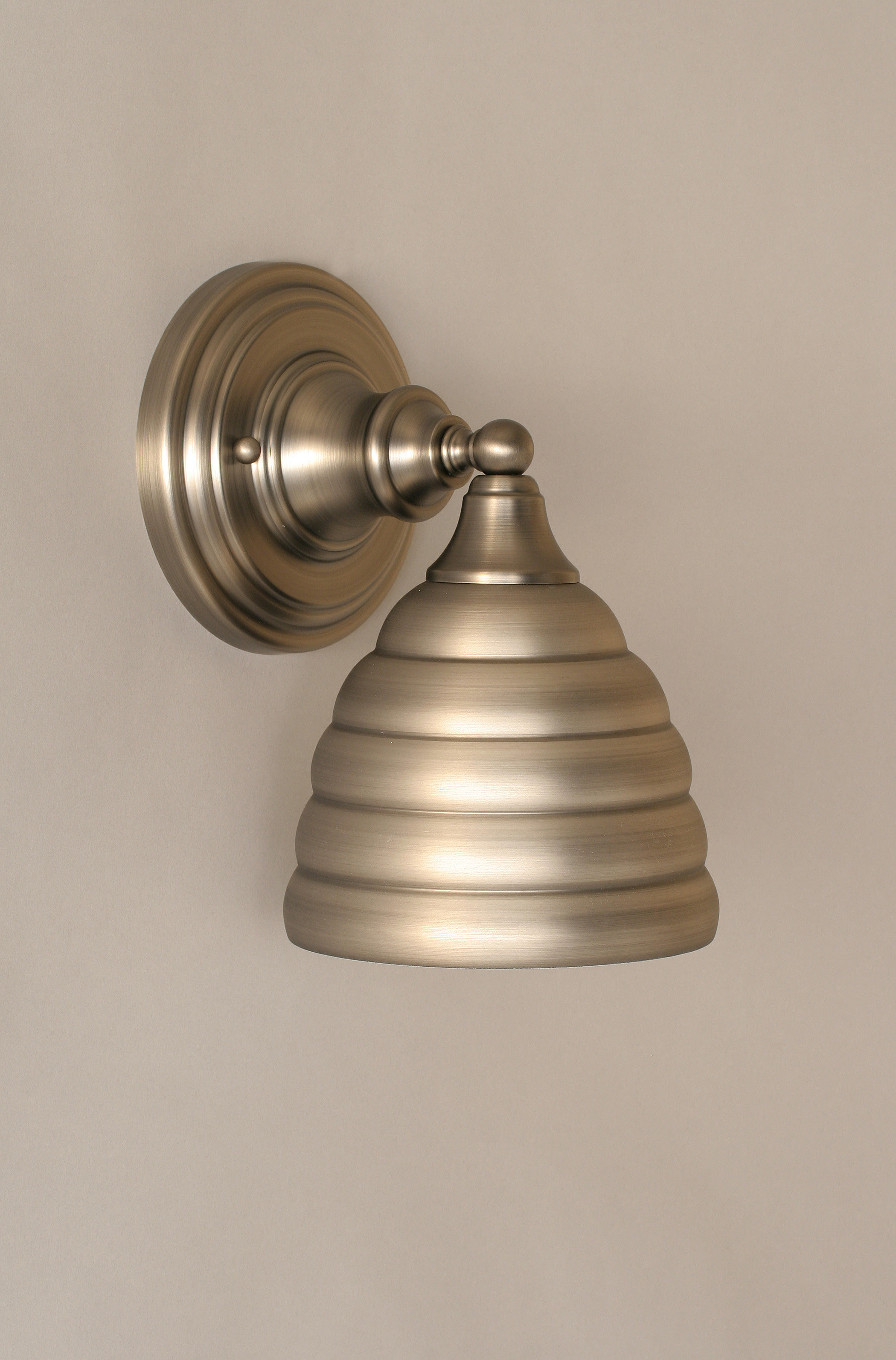 Red Barrel Studio® Polk Wall Sconce With 6" Bronze Beehive Metal Shade ...