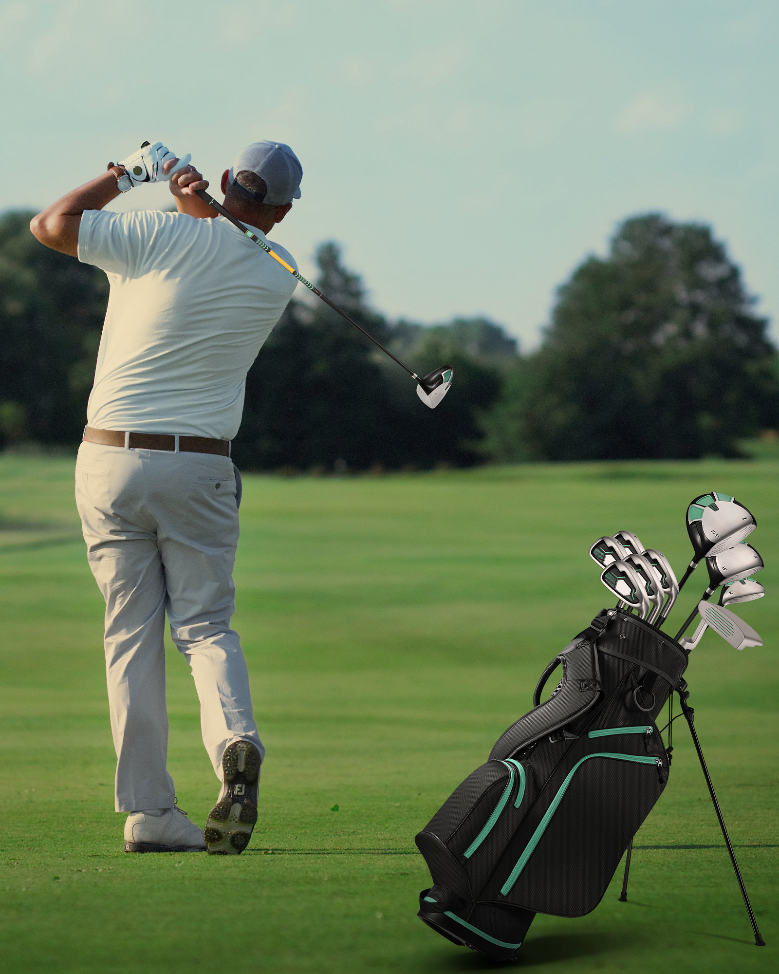 WFX Utility™ Golf Club Set for 13-Piece Complete Golf Set for Right ...