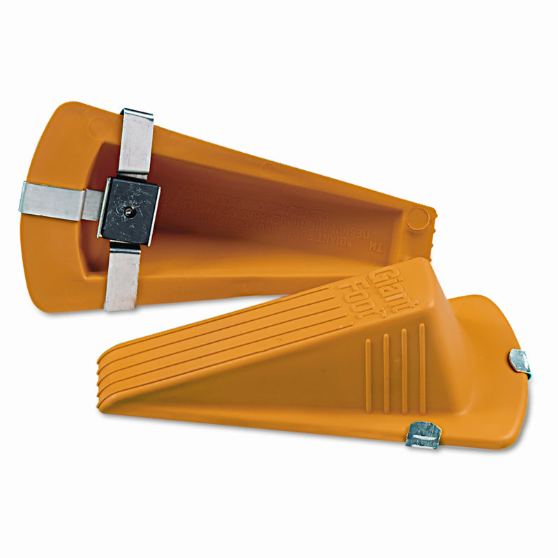 Master Caster Company Master Giant Foot Rubber Wedge Floor Stop | Wayfair