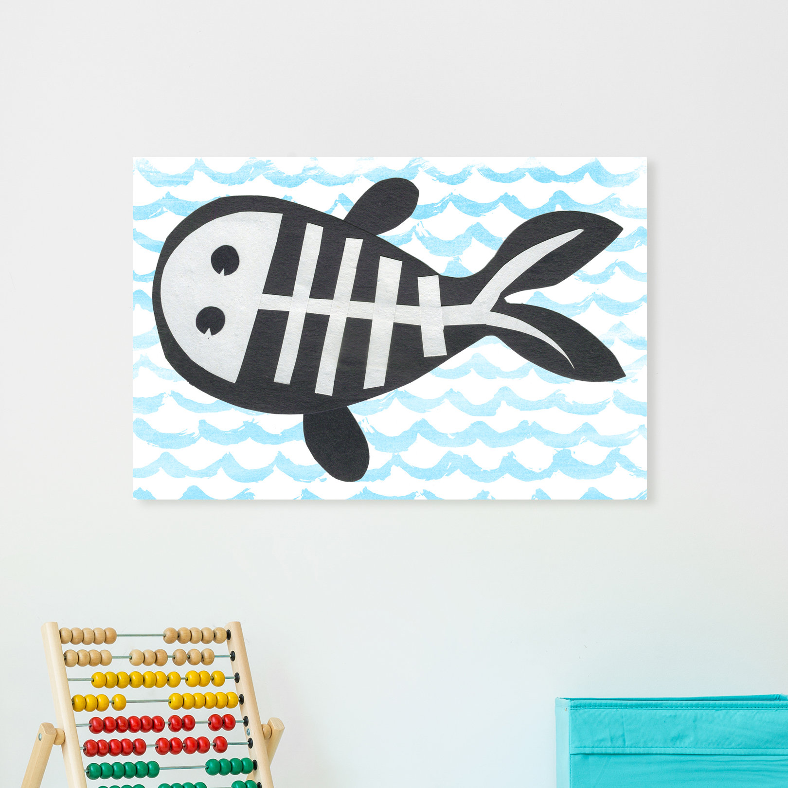 Isabelle & Max™ Hewish X for Xray Fish Canvas Art - Wayfair Canada