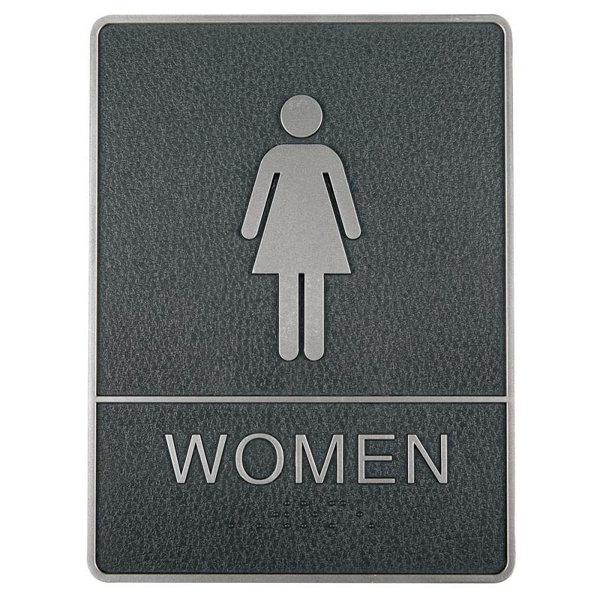 MT Displays Restroom Door Sign - Wayfair Canada