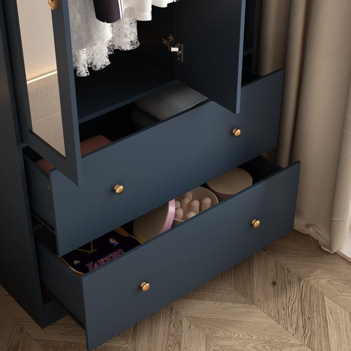 Latitude Run® Raybin Bedroom Armoire & Reviews | Wayfair