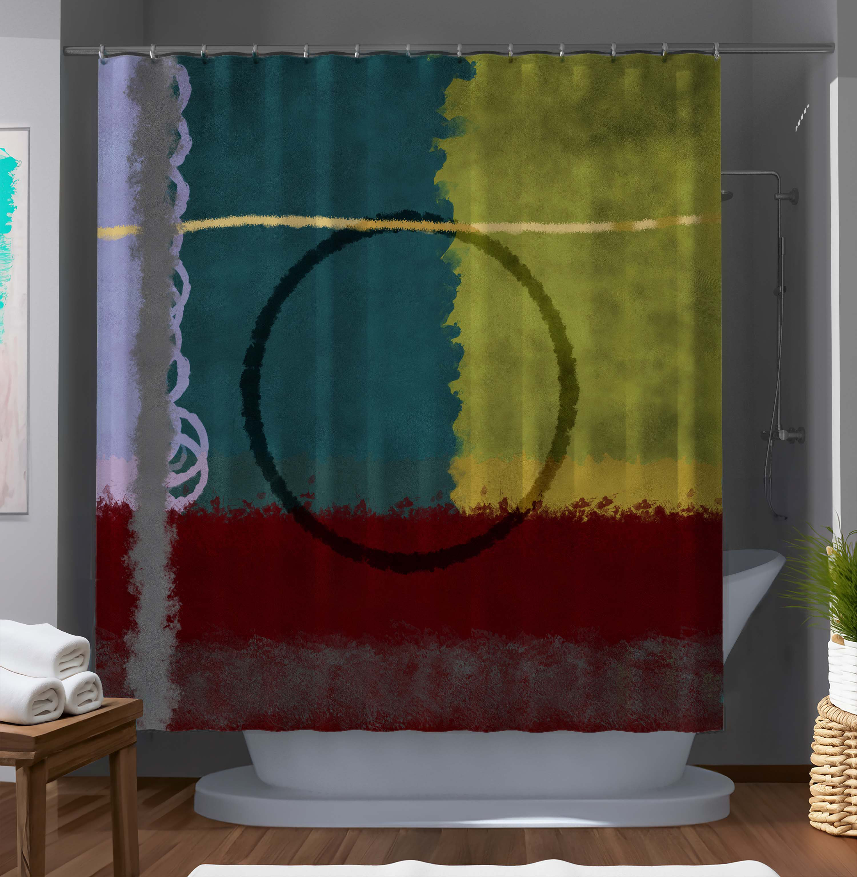 East Urban Home Immaculate Trust Shower Curtain | Wayfair