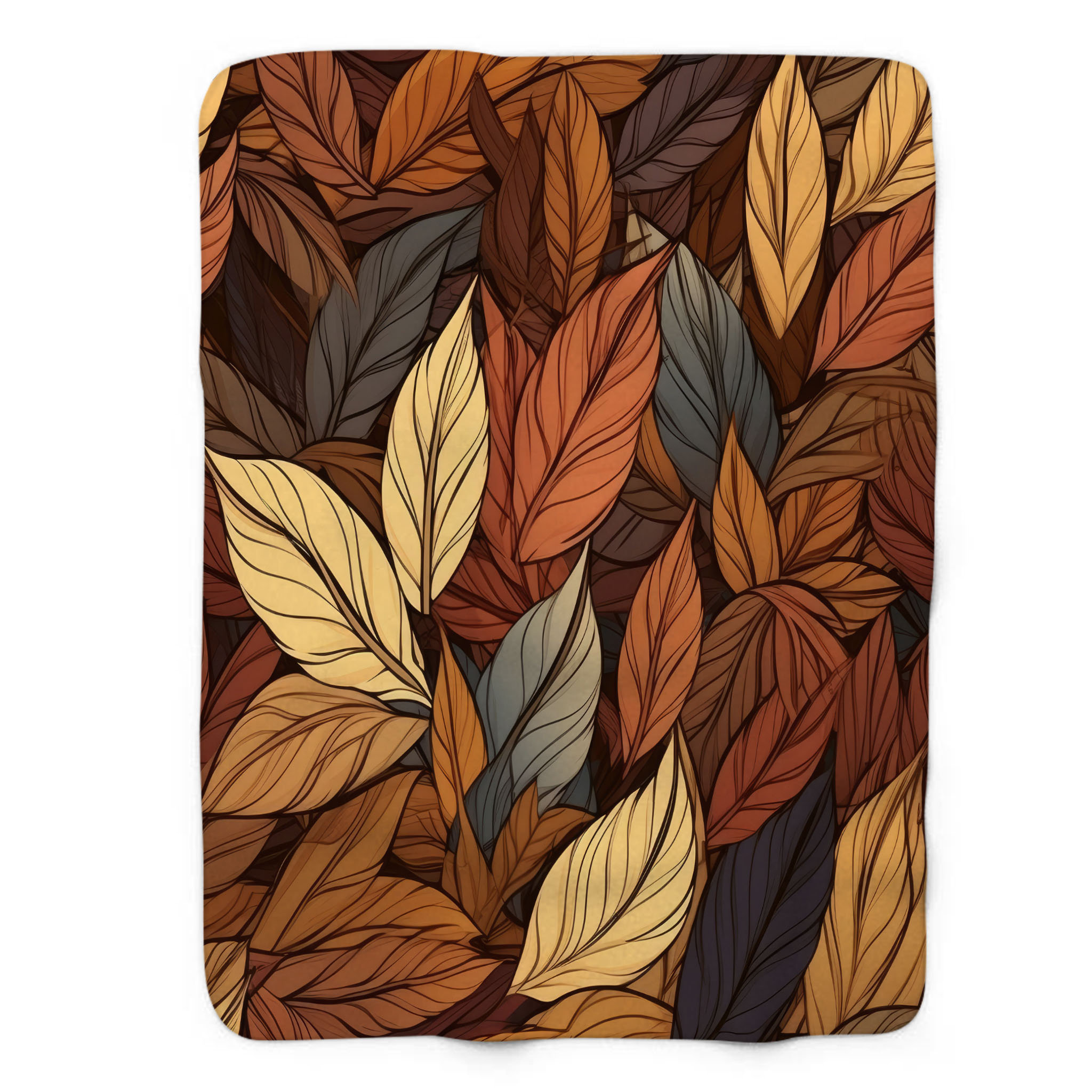 MentionedYou Maple Leaf Mementos - 1 Piece Premium Sherpa Blanket ...