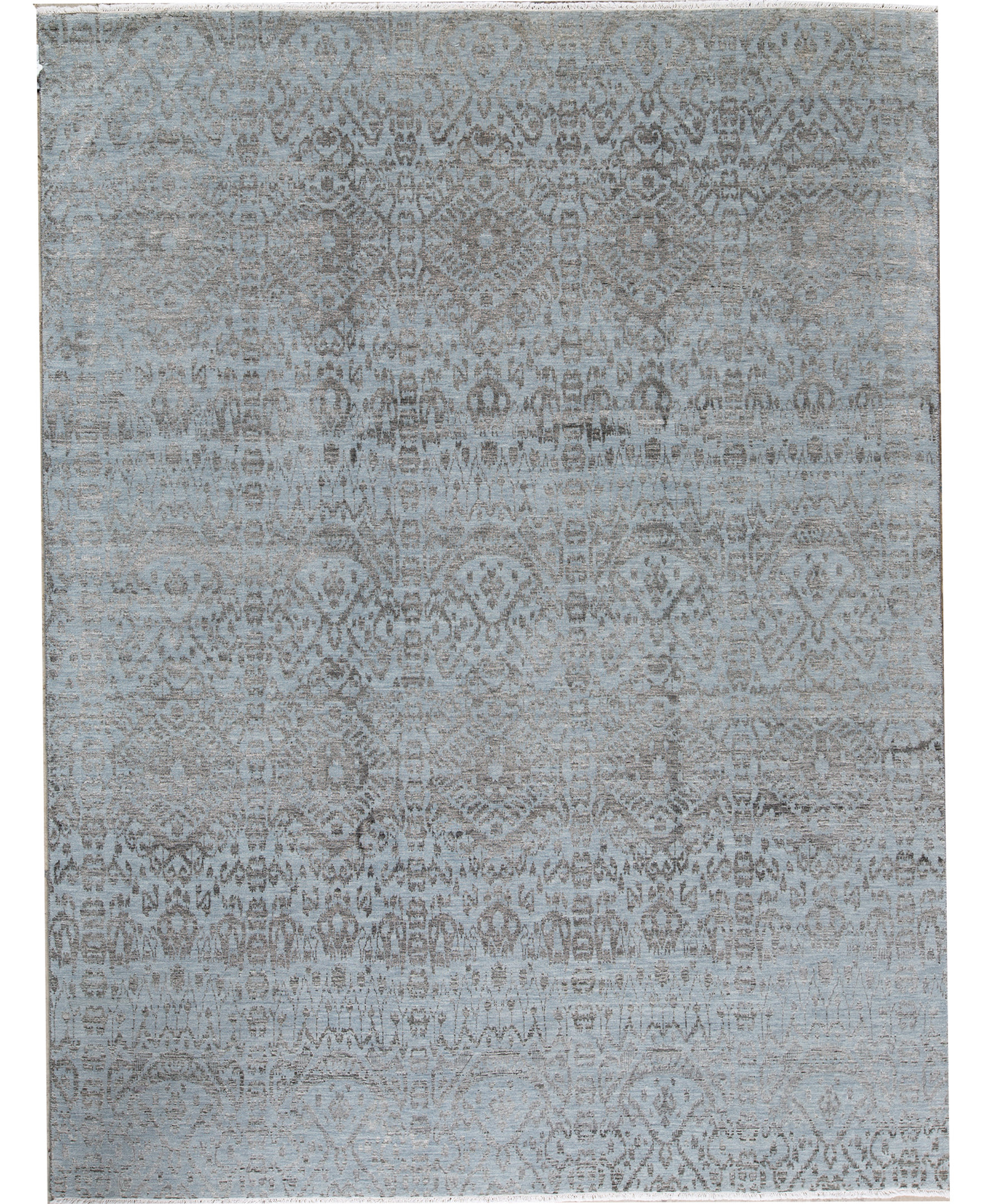Bokara Rug Co., Inc. Hand-Knotted High-Quality Blue and Black Area Rug ...