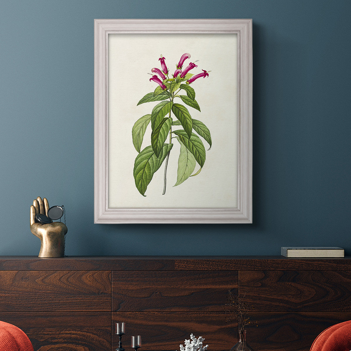 Red Barrel Studio® Pretty Pink Botanicals VIII Framed On Canvas Print ...