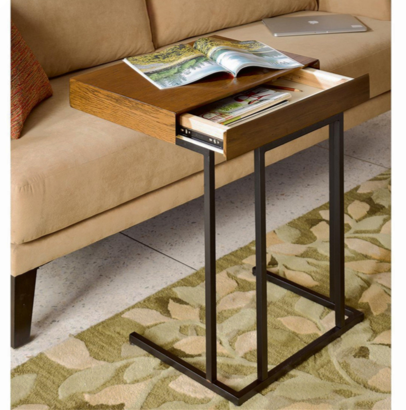 17 Stories Pull Up Table | Wayfair