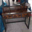 Mercury Row Hans Dressing Table Set with Mirror & Reviews | Wayfair.co.uk