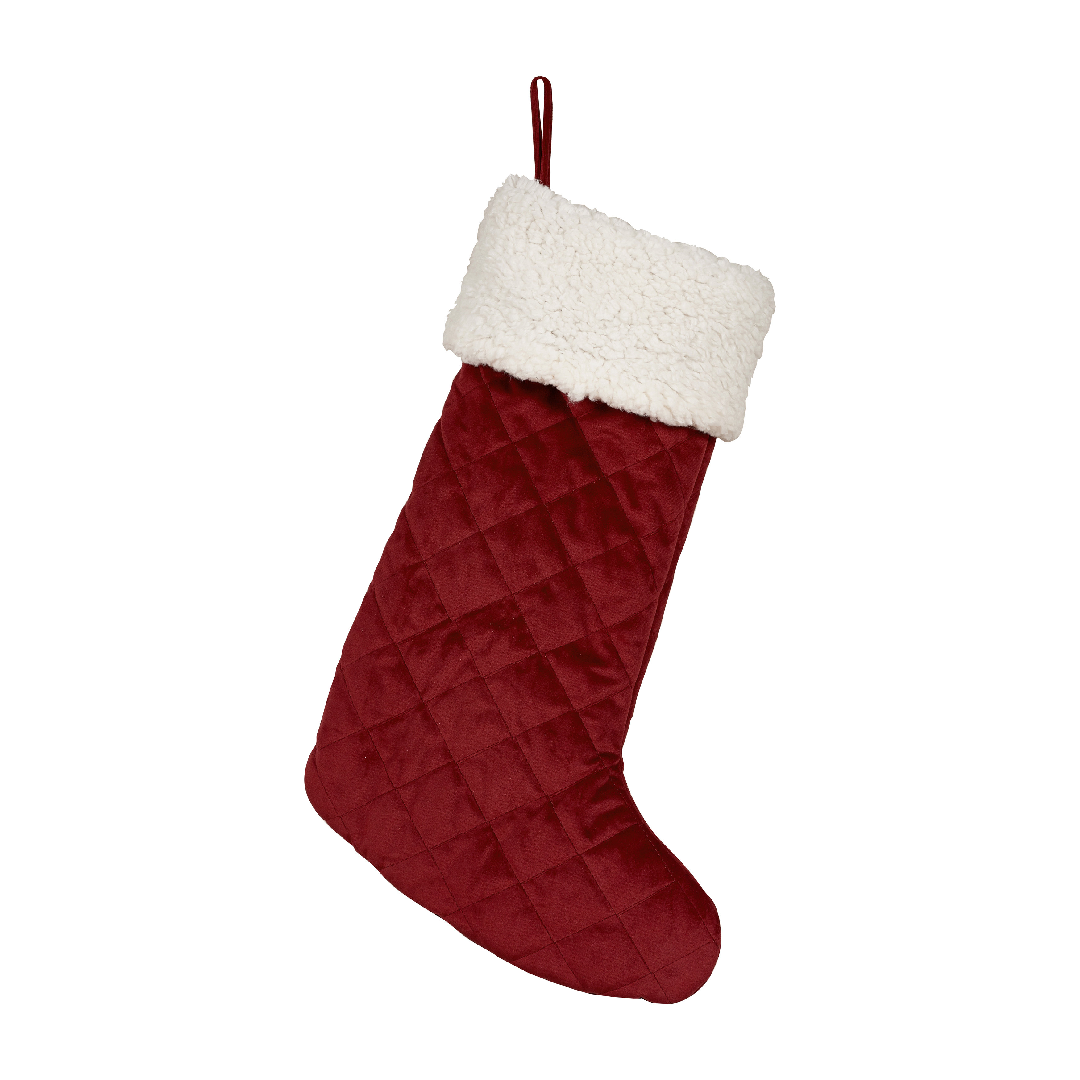 J. Queen New York COZY STOCKING QUILTED CHRISTMAS STOCKING - Wayfair Canada