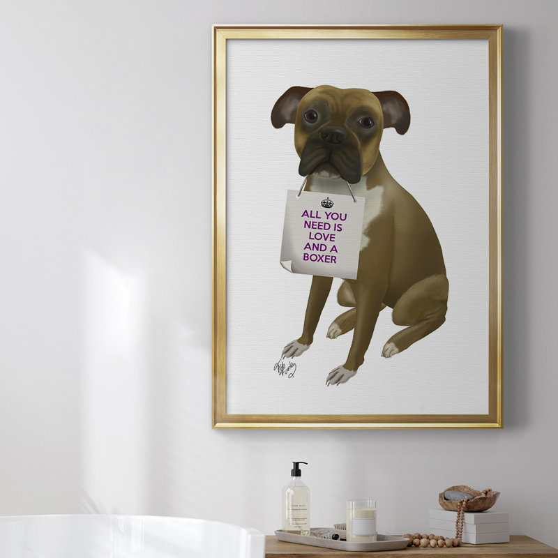 Trinx Love And Boxer Love And Boxer by - on | Wayfair