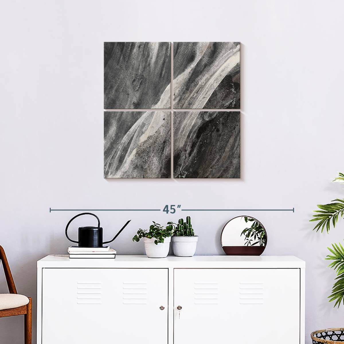 Wade Logan Dark Grey Splash - Wayfair Canada