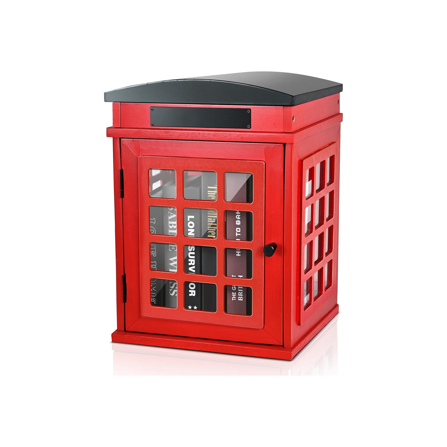 7 Star Marketplace US Outdoor Book Sharing Box,Waterproof,Dustproof,Red ...