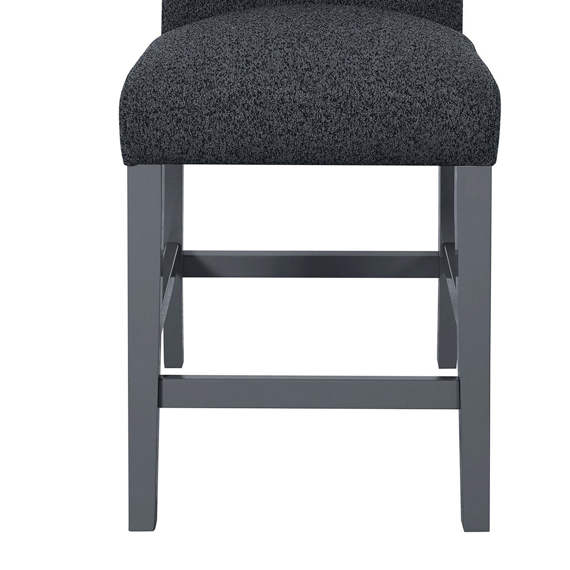 Corrigan Studio® Dining Chair Kit Of 2, Contemporary Velvet Fabric Seat ...