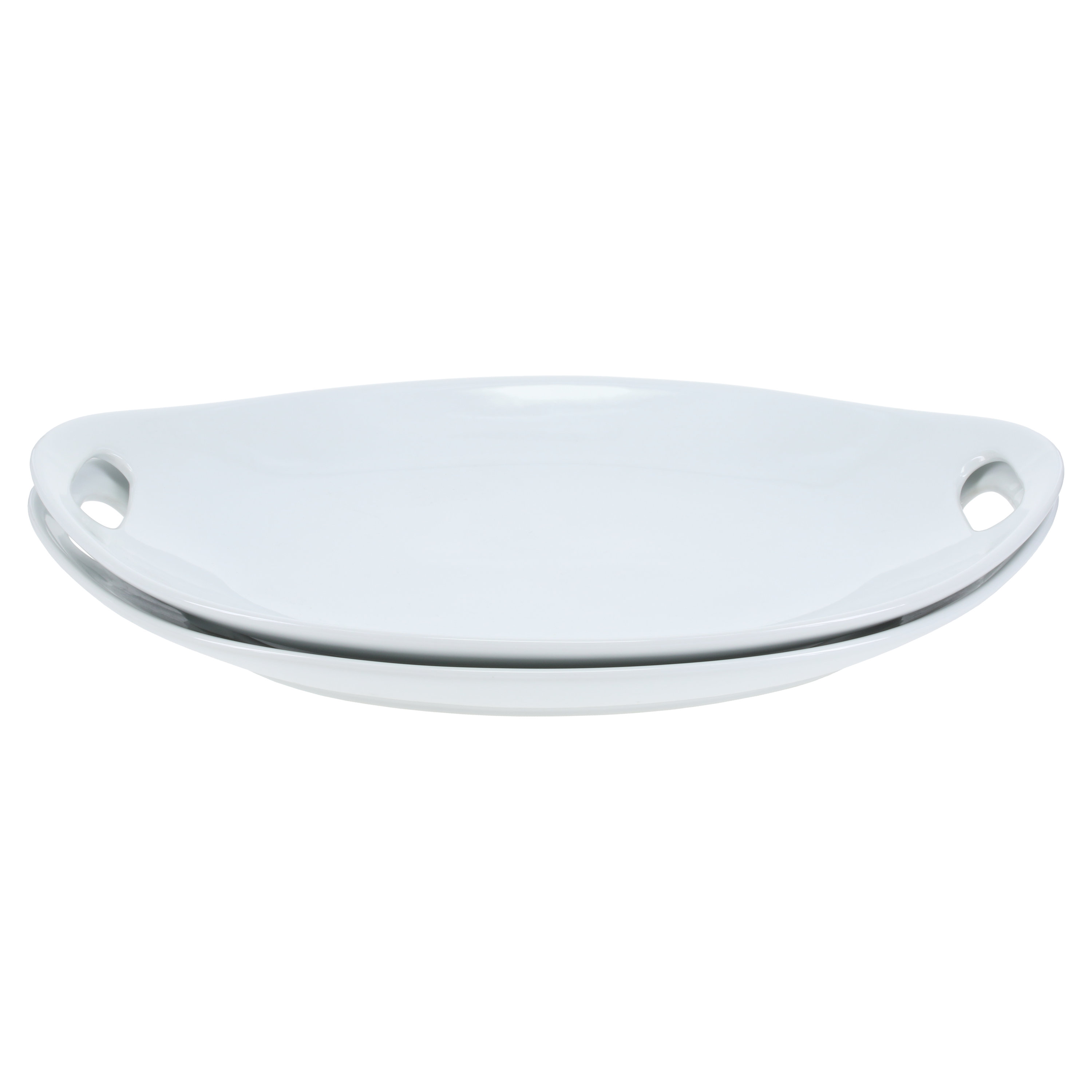 BIA Cordon Bleu Porcelain 15" X 9" Oval Platter with Handles & Reviews ...