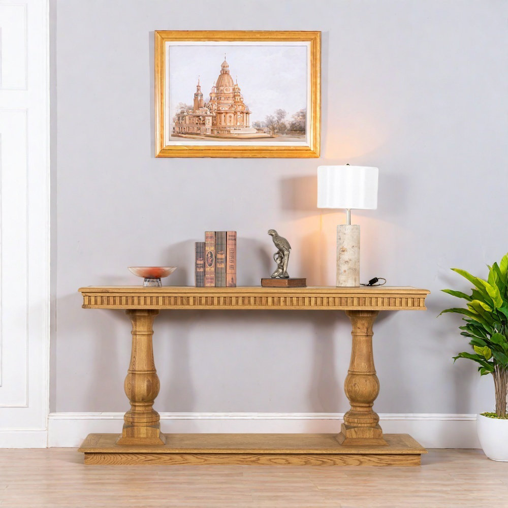 Trentastic Trails Oak Hallway Table | Wayfair