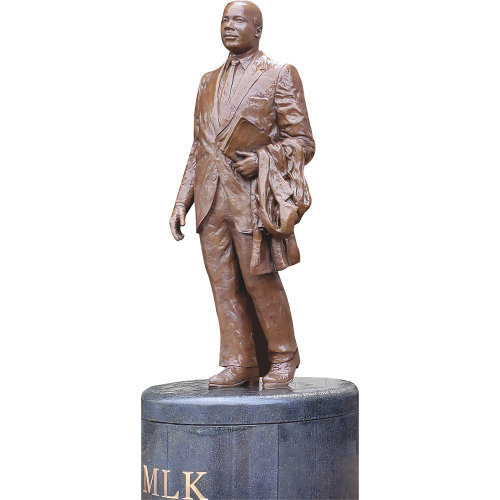 Wet Paint Printing H61470 Martin Luther King Statue Georgia Cardboard ...