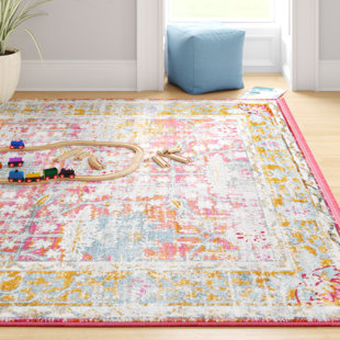 5' x 8' Yellow & Gold Area Rugs You'll Love | Wayfair