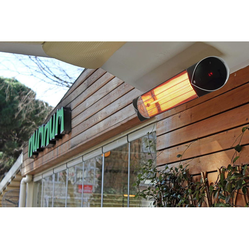 Briza Infrared Electric Patio Heater Indoor/outdoor Portable Wall ...