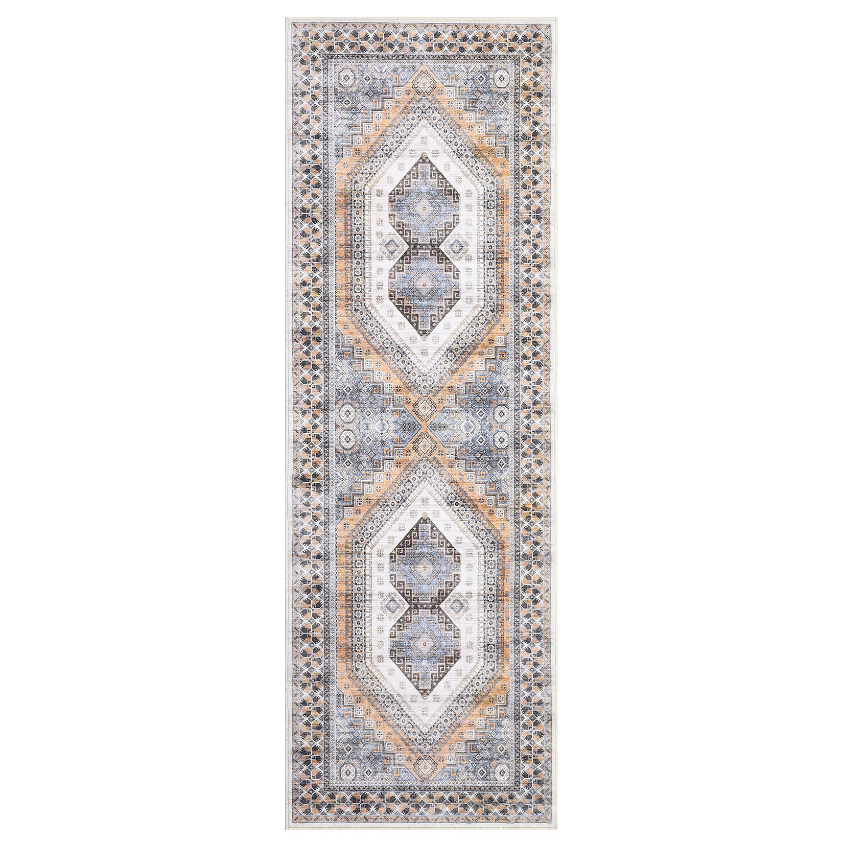 Yesurprise Washable Rugs for Entryway Neutral Nursery Rug Office Rug ...