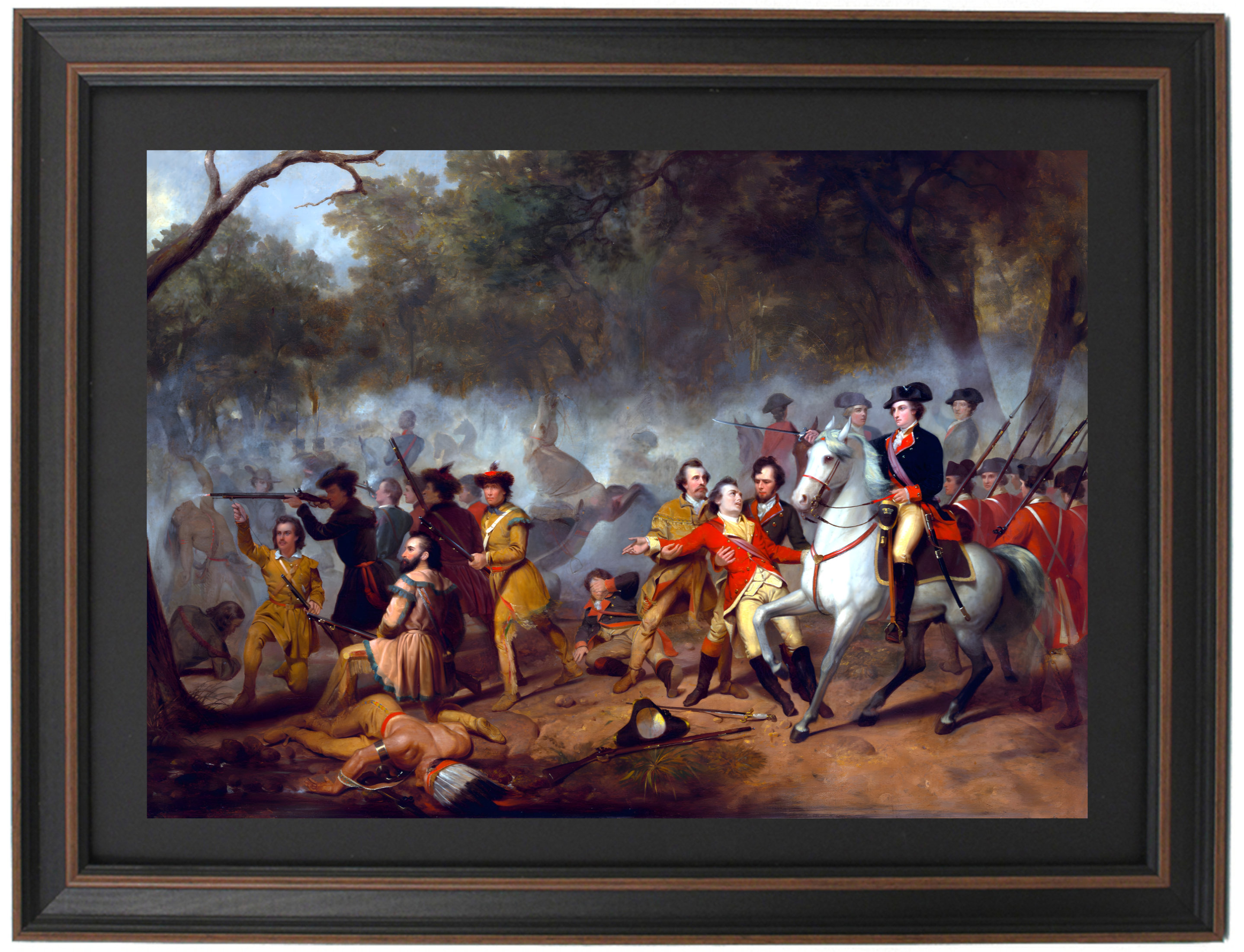 Canora Grey Washington As Captain In The French And Indian War By ...