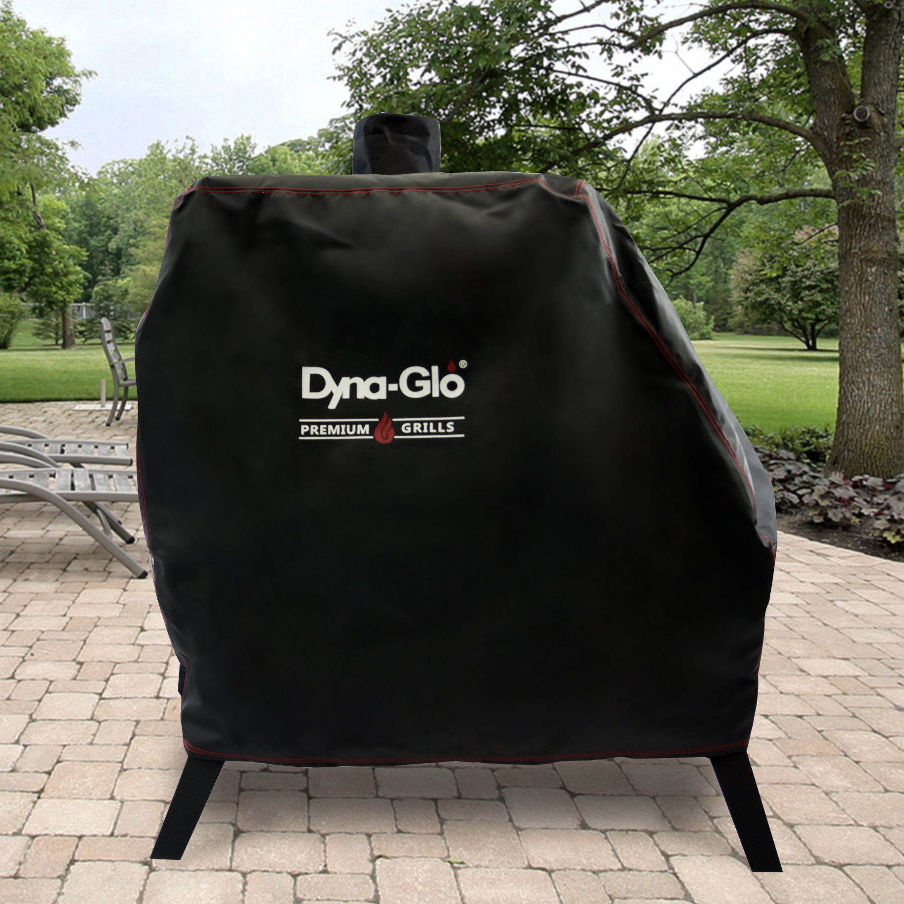 Dyna-Glo Premium Vertical Offset Smoker Cover - Fits up to 43 ...