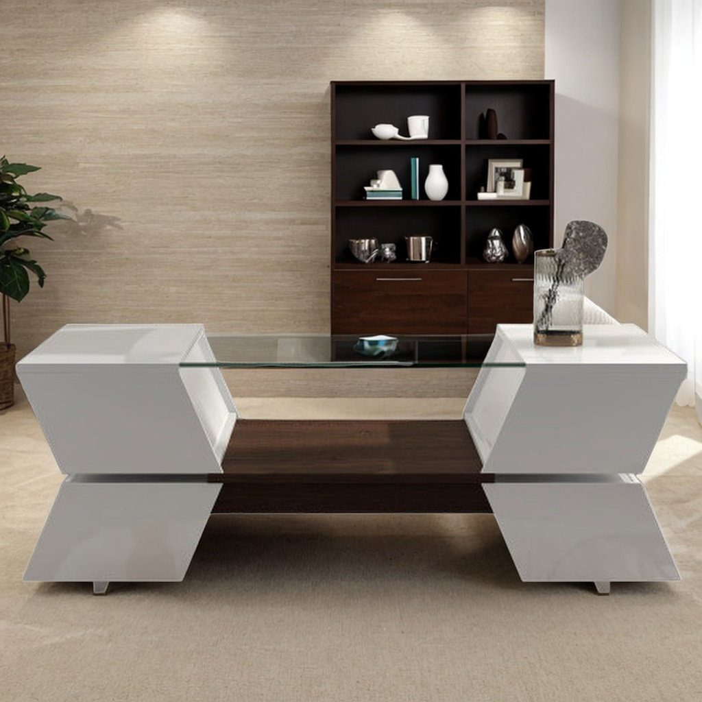 Ivy Bronx Ieasha Coffee Table Cocktail Table Center Table with Great ...