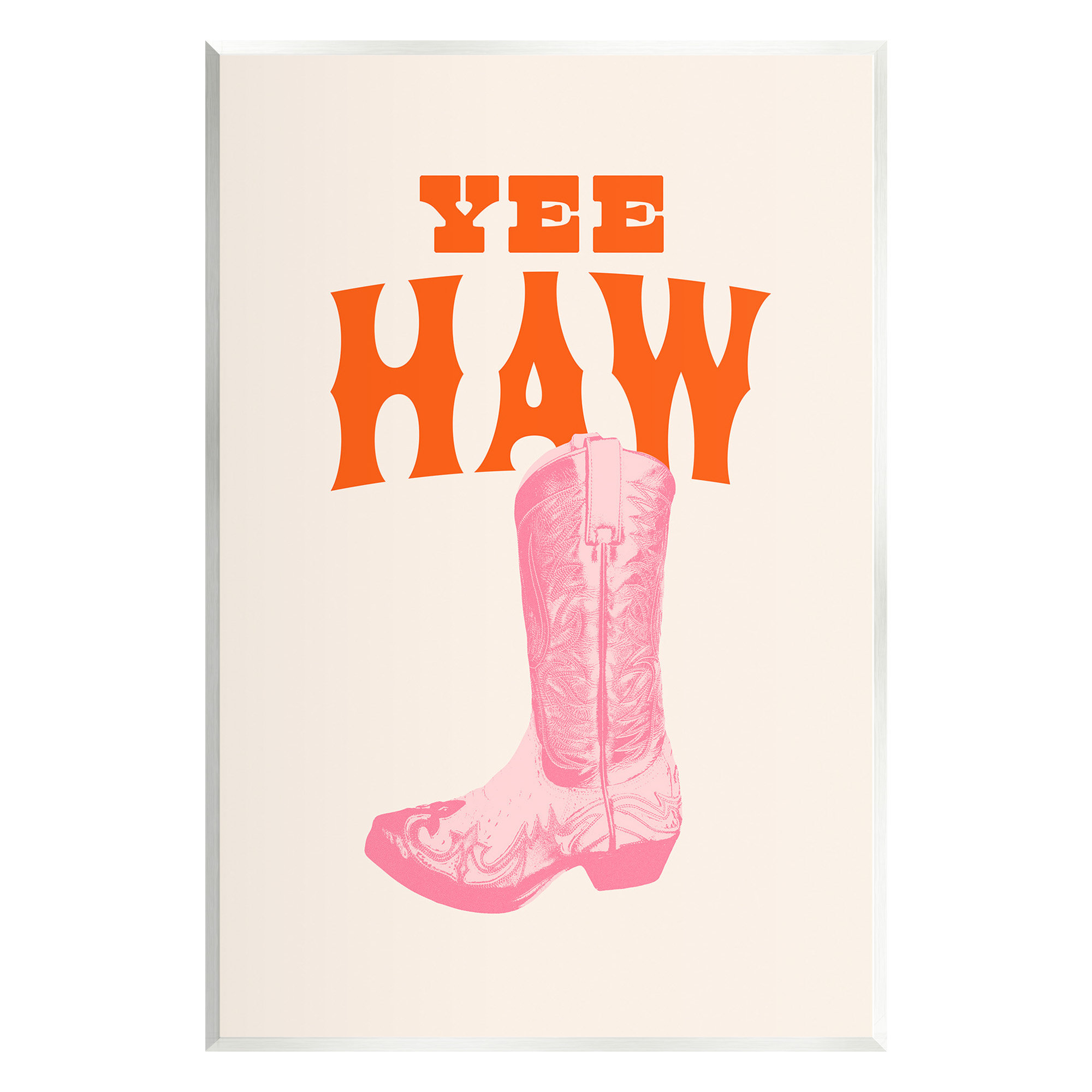 Bungalow Rose «Yee Haw Cowboy Boot» par Victoria Barnes - Wayfair Canada