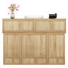 Inbox Zero Crystle Rectangle Manufactured Wood Reception Desk & Reviews ...