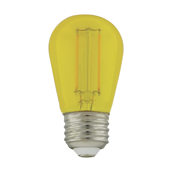 Satco 11 Watt Equivalent S14 E26/Medium (Standard) LED Bulb - Wayfair ...