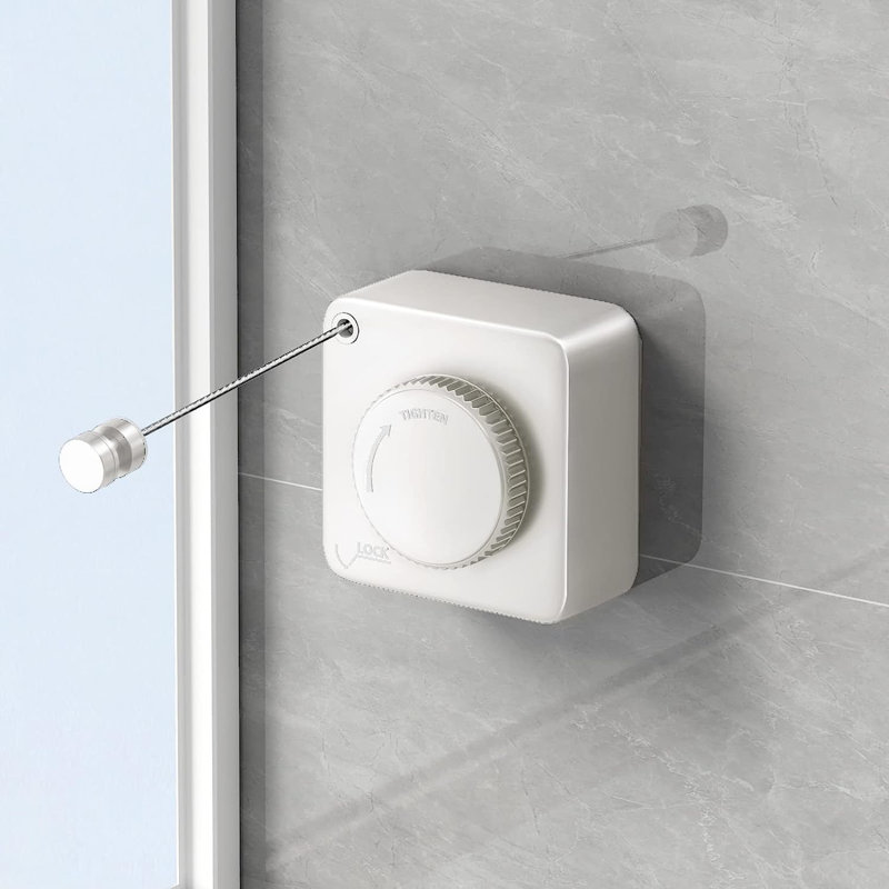 Rebrilliant Aydhin Durable Retractable Clothesline Non-Sagging, Heavy ...