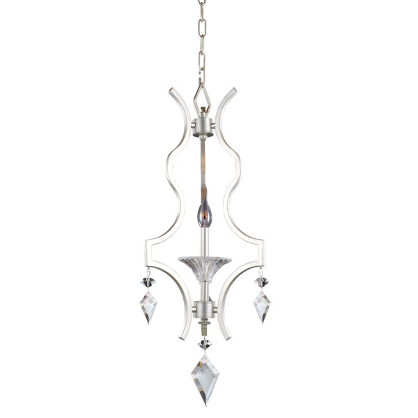 Allegri Florence 1 - Light Silver Unique/Statement Pendant - Wayfair Canada