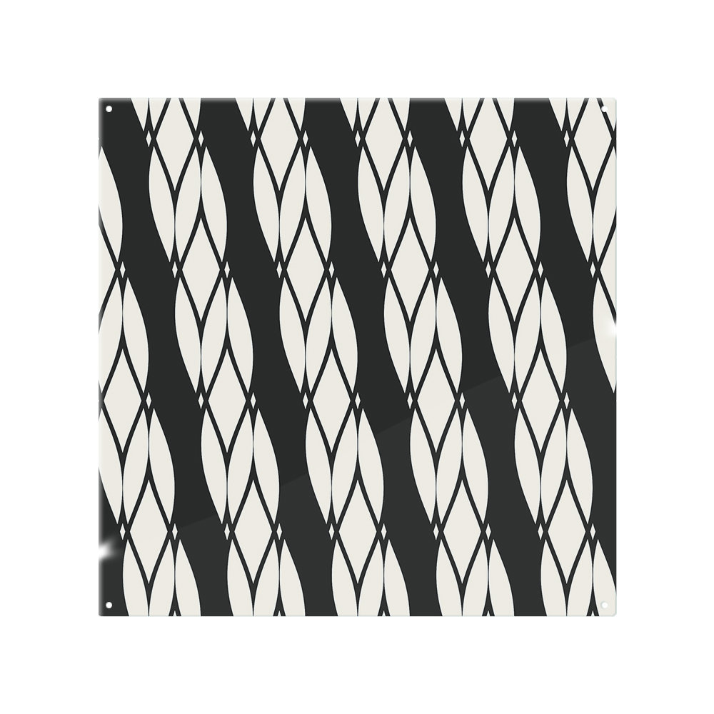 Ivy Bronx Geometric Rope Pattern Splash Back | Wayfair.co.uk