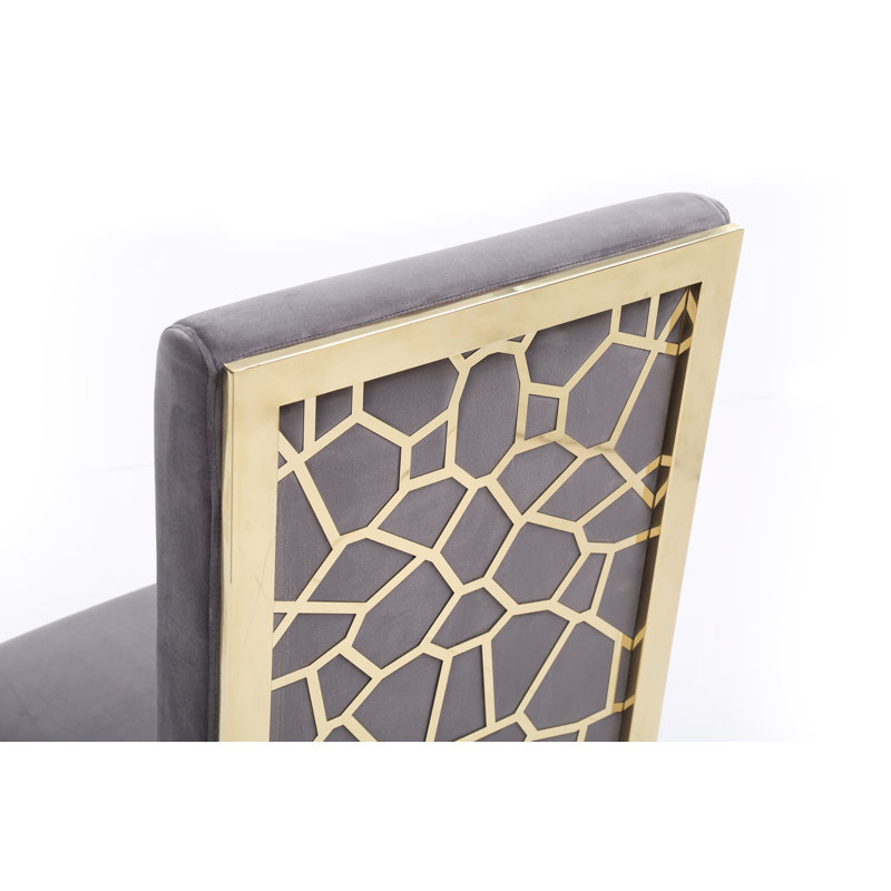 Willa Arlo™ Interiors Emest Velvet Upholstered Side Chair & Reviews ...