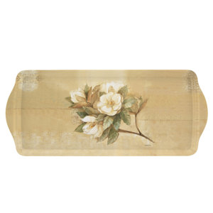 Pimpernel Sugar Magnolia Melamine Sandwich Tray 15.1 X6.5" & Reviews ...