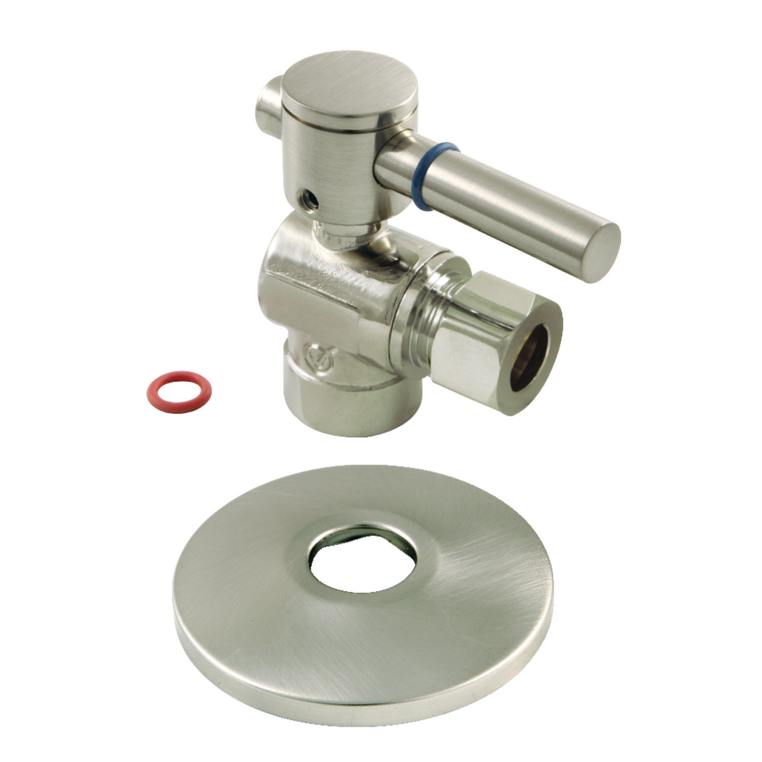 Kingston Brass Concord 1/2-Inch Sweat x 3/8-Inch OD Comp Quarter-Turn ...